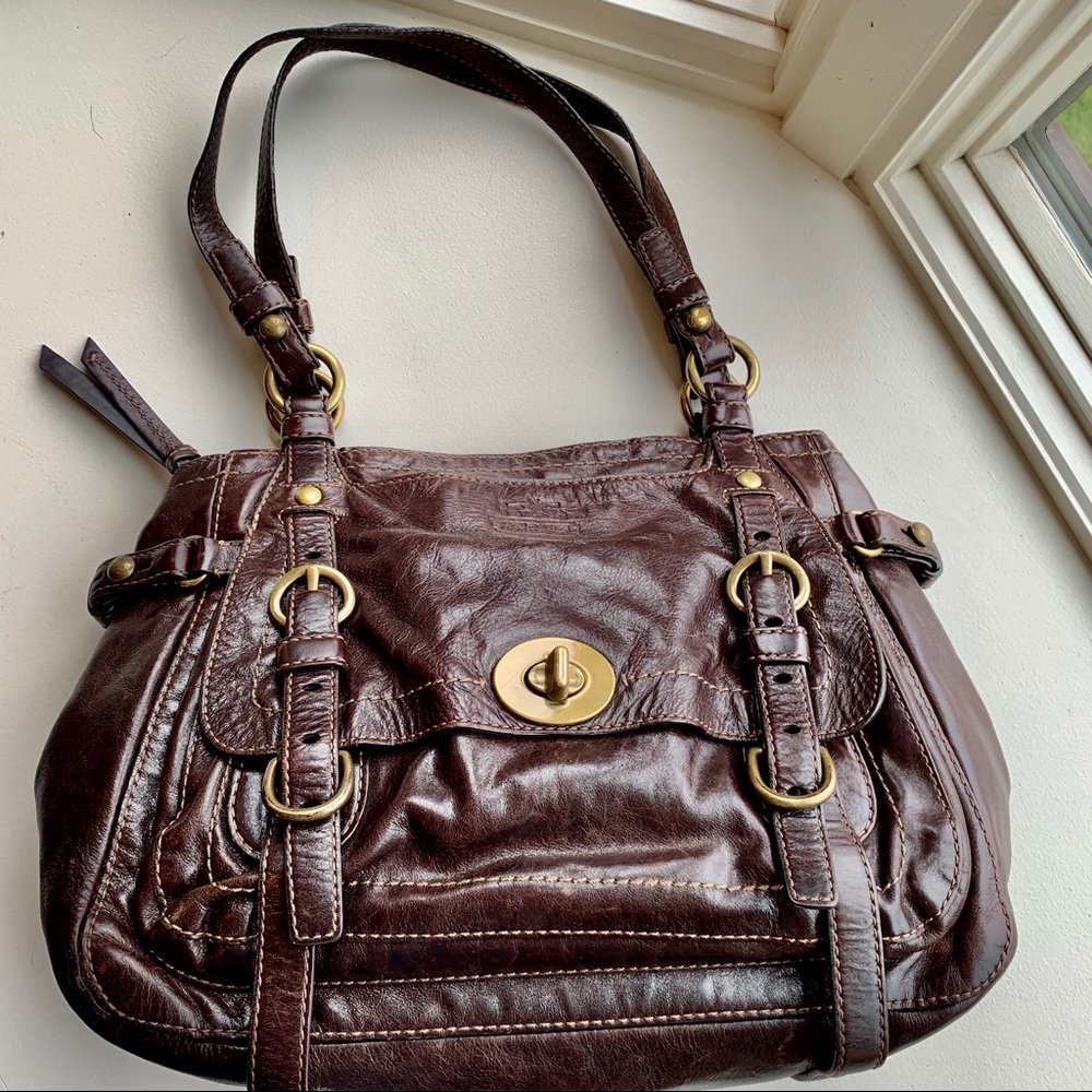 Vintage Coach Garcia Patent Leather Bag - Gem
